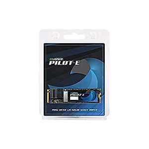 Mushkin Pilot-E – 2TB PCIe NVMe – Opal Data Encryption – M.2 (2280) Internal Solid State Drive (SSD) – Gen3 x4 – 3D TLC - (MKNSSDPE2TB-D8)