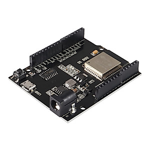 DWEII 2 Pack ESP32 for Wemos D1 Mini for Arduino UNO R3 D1 R32 WiFi Wireless Bluetooth Development Board CH340 4M Flash with Micro USB for Arduino