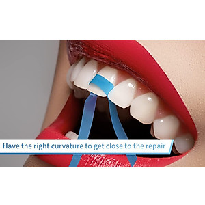 BELEON Dental Strips Abrasive for Polishing - Fine Superfine Kit 60pcs 4mm x 150mm - Finishing Teeth File - Grinding Sanding Strips, Tooth Polisher