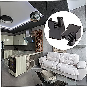 Levemolo 2pcs Desktop Desk Heavy Duty Table Legs Adjustable Bed Risers Lazy Boy Bed Riser 4 Inch Heavy Duty Heavy Duty Risers Table Leg Risers Furniture Lift Table Riser Platform Bed Base