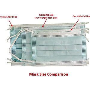 CLEAR BREATH Disposable Kid Face Masks - Kid (Preschooler up 1st Grader) and Teen (1st Grader to 7th Grader) - 50 Pieces (Little Kid)