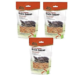 Zilla Reptile Munchies River Shrimp 2 Ounces - PDS-096316099524