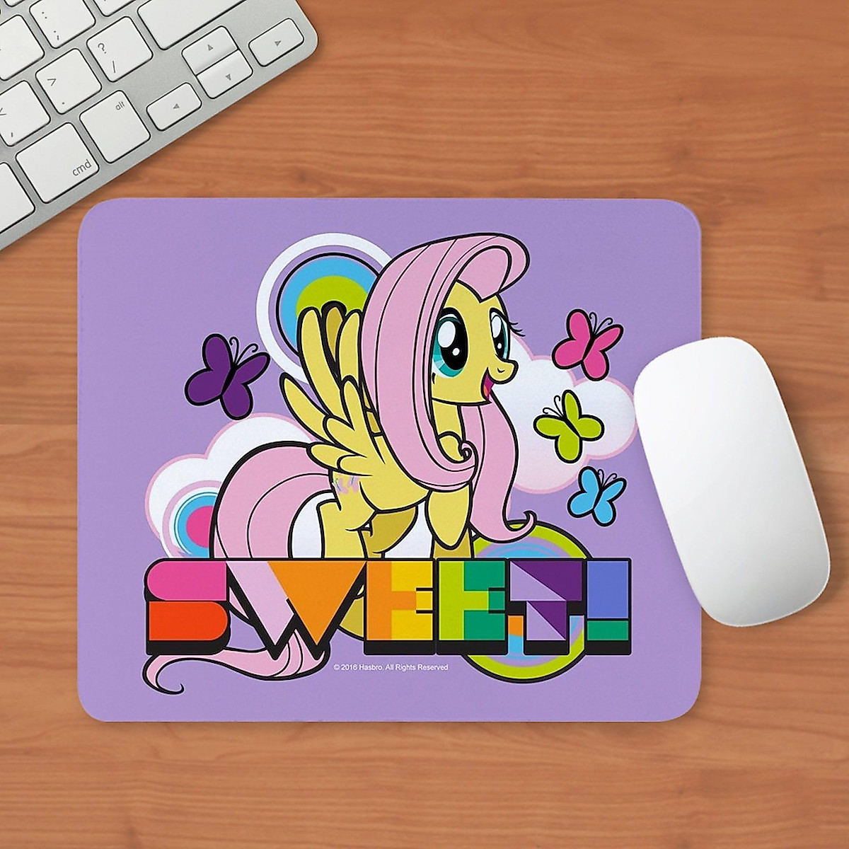 CafePress MLP Fluttershy Sweet Mousepad Non-Slip Rubber Gaming Mousepad