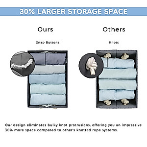 Large Fabric Storage Bins with Lids 3 Pack | Storage Bins for Shelves and Closet Organizers | Folding Rectangle Storage Bins with Handles for Cloth and Magazine,Gray,15"W x 10.5"D x 8.5"H