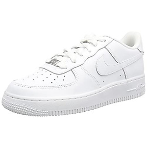Nike Boy's Air Force 1 LE (Big Kid) White/White 7 Big Kid M