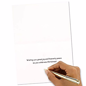 Hallmark Peanuts Christmas Cards, Nativity Pageant (16 Cards and 17 Envelopes)