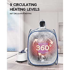 Simivol Sauna Steamer Machine, Portable Sauna Steamer, Steam Generator for Sauna, 2.5 Liter Home Sauna Steamer Pot with Remote Control, Steam Cup | Home Spa Sauna Accessories