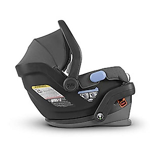 UPPAbaby Vista V2 Stroller - Greyson (Charcoal Melange/Carbon/Saddle Leather) + Mesa Infant Car Seat - Jordan (Charcoal Melange) Merino Wool