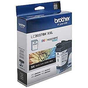 Brother® LC3037 Extra-High-Yield Black Ink Cartridge, LC3037BKS