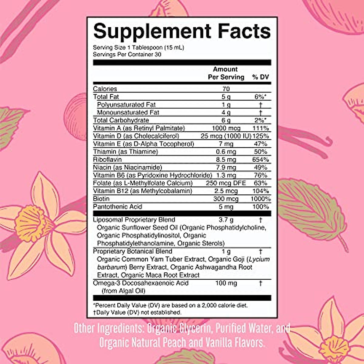 MaryRuth's Multivitamin for Women | USDA Organic | Sugar Free Womens Multivitamin | Liquid Vitamins for Women | Immune Support Liquid Liposomal | Cognitive Health & Mood Balance | Vegan | 15.22 Fl Oz