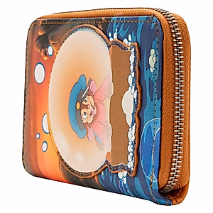 Loungefly LF an American Tail FIEVEL Bubbles Zip Around Wallet