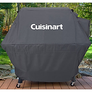 Cuisinart CGWM-081 Clermont Pellet Grill & Smoker Cover, Durable Rip-Resistant Polyester (Cover fits Clermont Pellet Grill)