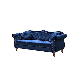 Container Furniture Direct Anna1 Sofa, Blue