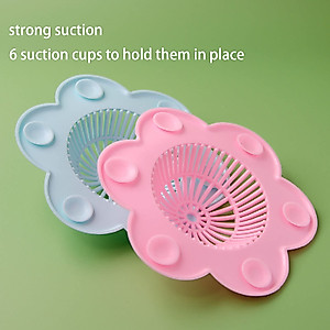 Shower Channel Hair Catcher,Drain Hair Catcher,Hair Plug for Shower Drain,Suitfor Bathroom,Bathtub,Kitchen 2 Pack