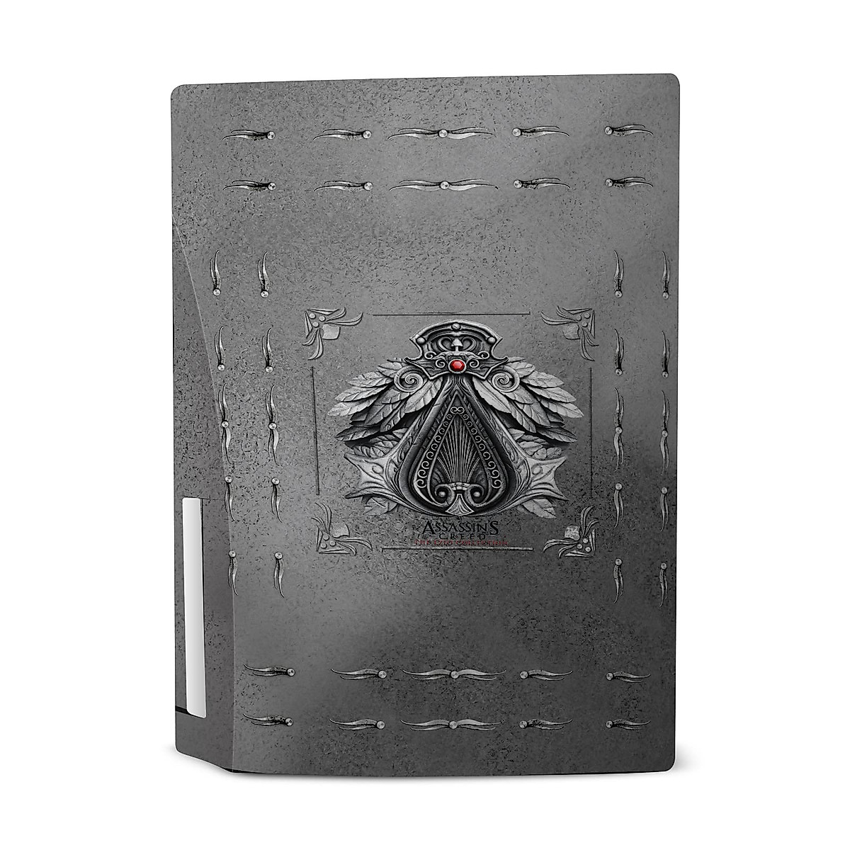 Head Case Designs Officially Licensed Assassin's Creed Belt Crest Brotherhood Graphics Matte Vinyl Faceplate Sticker Gaming Skin Decal Cover Compatible With Sony PlayStation 5 PS5 Disc Edition Console