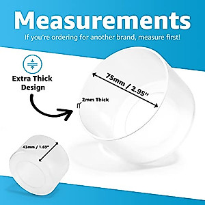 Jmoe USA Boot Sleeve for Stanley 40oz Quencher Adventure & 20oz & 30oz IceFlow Tumblers | Protects Against Dents & Scratches | Protector for Bottom of Cup (Frosted, 1-Pack)