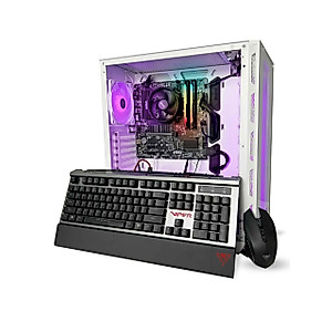 NSX GAMING Phoenix Gamer Desktop PC (AMD Ryzen 5 5600G 3.9 Ghz, 16GB 2 * 8Gb RAM Ddr4 3600, SSD 480 Nvme M.2, Windows 11 Home, WiFi Ready, Mouse and Keyboard Included)