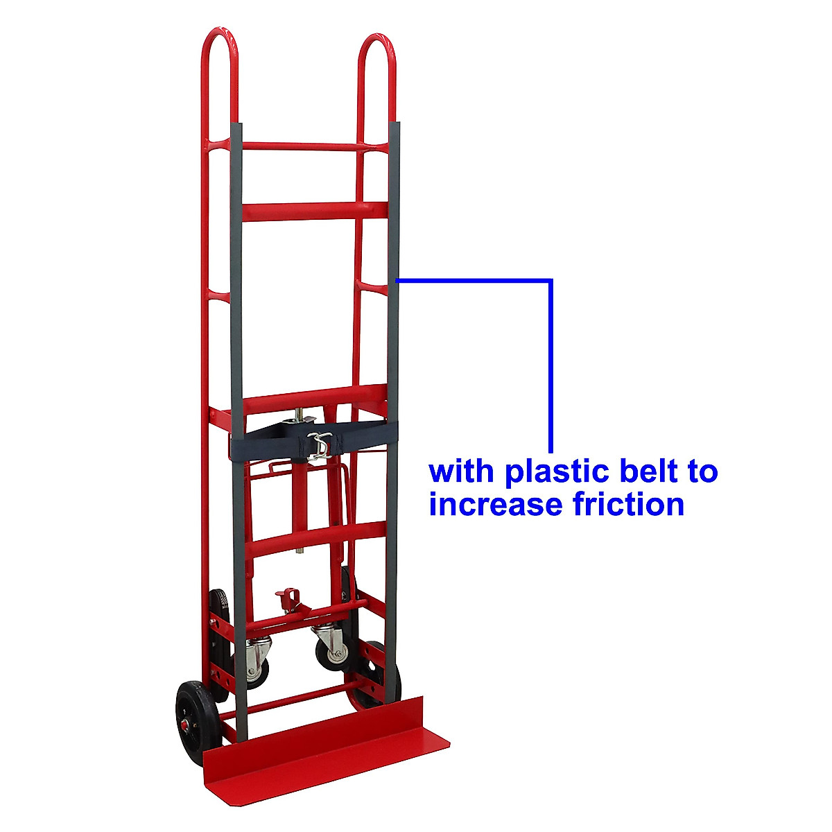 TECHTONGDA Hand Truck Heavy Duty Dolly Cart with Binding Band 550lbs