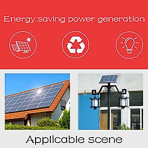 MYRRHE Solar Panel 200w 12v Charging Board Power Generation Panel 18v photovoltaic Panel 100W Home car with Controller Monocrystalline150w(18vrechargeable12vbattery)