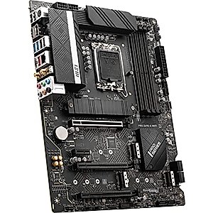 MSI PRO Z690-A WiFi ProSeries Motherboard (12th/13th/14th Gen Intel Core, LGA 1700 Socket, DDR5, PCIe 5, 2.5G LAN, M.2 Slots, Wi-Fi 6E, Bluetooth 5.3, ATX)