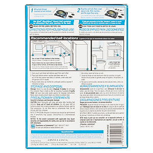 12 ROACH BAIT STATIONS KILLS LARGE & SMALL ROACHES 6 Months