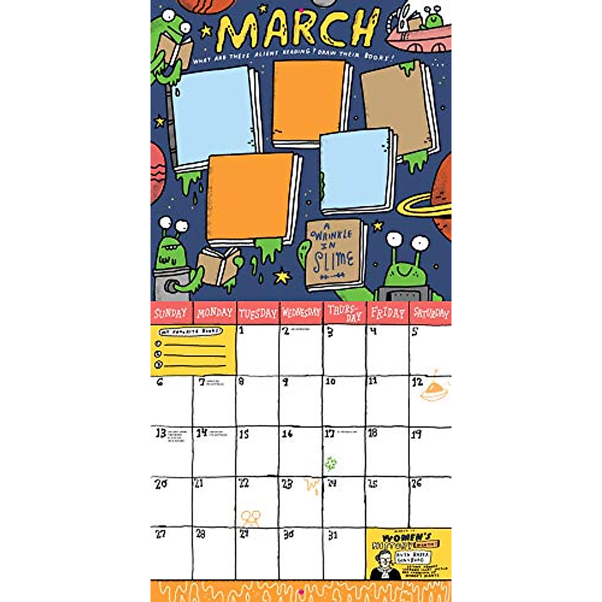 Kid's Awesome Activity Wall Calendar 2022: A year of pure fun, with no batteries included.