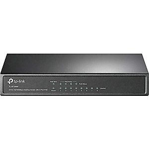 TP-Link TL-SF1008P 8 Port FE PoE Desktop Switch by TP-LINK