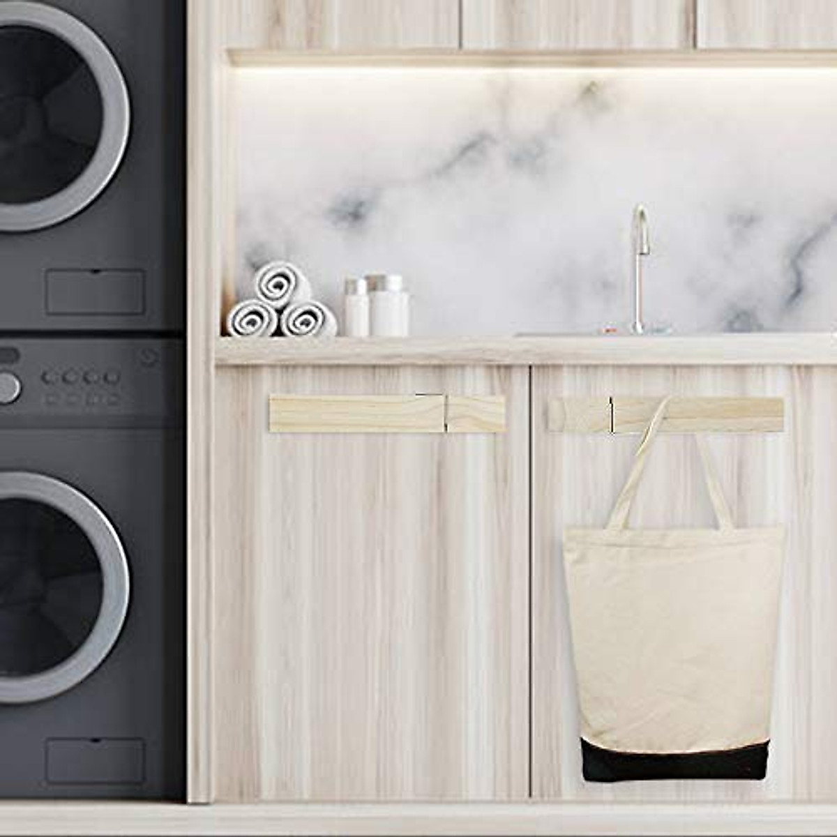 12 Inch, Giant Clothespins, Jumbo Wood Clips for DIY Craft, Bathroom or Laundry Room Decoration, 1 PCS