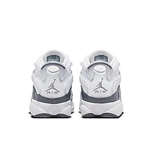 Jordan Men's 6 Rings Basketball Shoes 322992-012 White-Cool-Grey-White