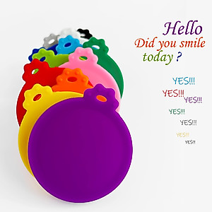 Oui Yogurt Jar Lids Silicone - 12 pack Oui Lids for Yoplait Yogurt Container for la fermiere yogurt jar lids silicone, Sealed against leaks Silicone lids for oui yogurt jars in 12 colors