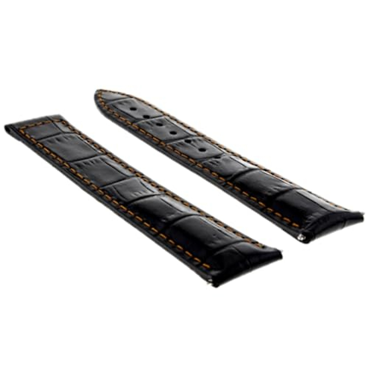 Ewatchparts 18-19-20-22-24MM LEATHER WATCH BAND STRAP COMPATIBLE WITH IWC PILOT PORTUGUESE 7 WATCH