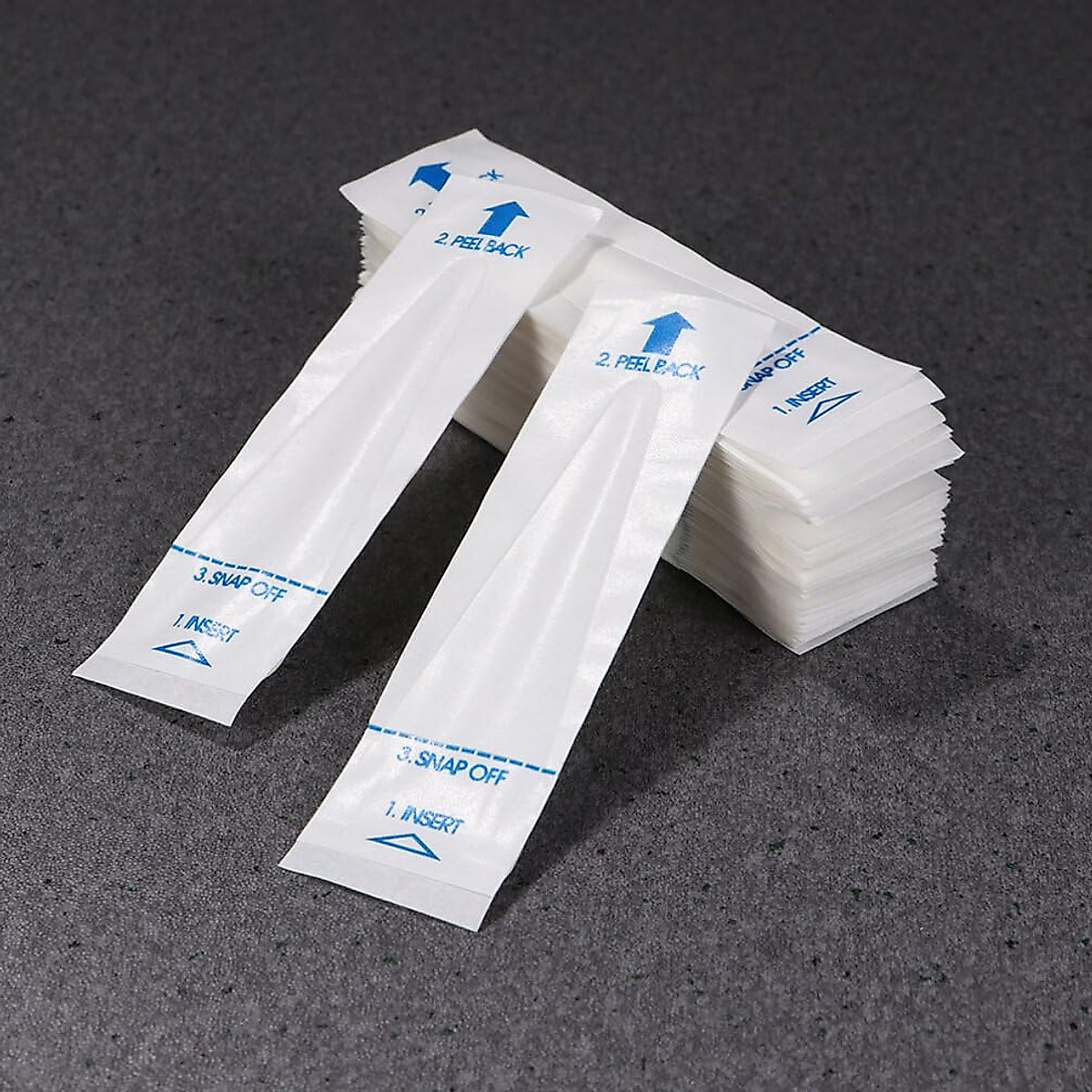 300pcs Disposable Probe Covers for Digital Sleeves Safe PE Universal Electronic Caser for Accurate Sanitary Oral Ear Underarm Recta Thermometer Reading(White)