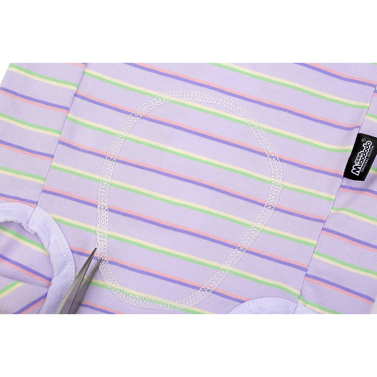 Puppy Striped Recovery Suit for Female Male Dogs Cats,Zip Up Dog Onesie Recovery Shirt Abdominal Wounds,Professional Spay Neuter Dog Pet Bodysuit After Surgery Wear Anti Licking Wounds