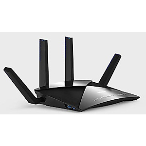 NETGEAR Nighthawk X10 AD7200 802.11ac/ad Quad-Stream WiFi Router, 1.7GHz Quad-core Processor, Plex Media Server, Compatible with Amazon Alexa (R9000) (Renewed)