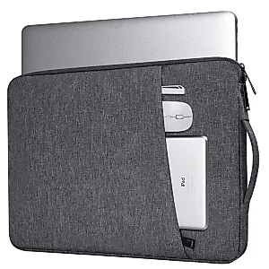 13-13.3 Inch Laptop Case Bag for Lenovo Chromebook Flex 5/Acer Spin 5, Surface Laptop 6 5 4 3/Book 13.5, HP Spectre x360/Dell Inspiron 13 7000/MacBook Pro 14 Inch M1 A2442 Sleeve(Space Grey)