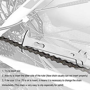 Bike Chain Tool Kit, 11PCS Bicycle Chain Tool with Bike Link Plier, Bicycle Chain Breaker Splitter, Chain Wear Indicator and Chain Checker, Road Mountain Bike Chain Repair Tools for All Bike Chains