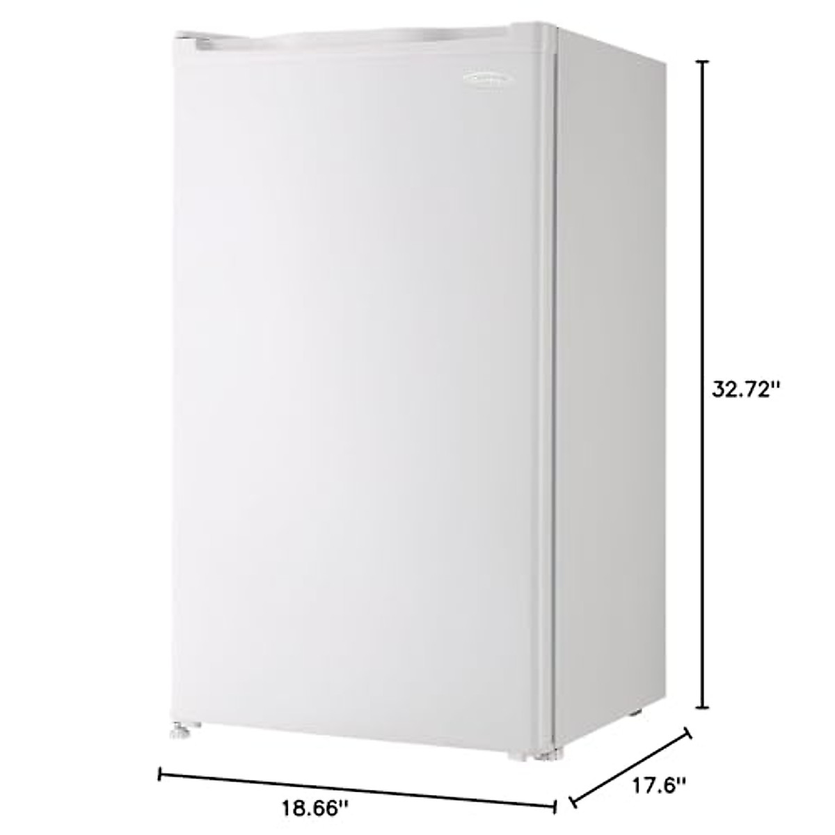 Danby 3.2 Cubic Feet Compact Refrigerator (DCR032C1WDB), White