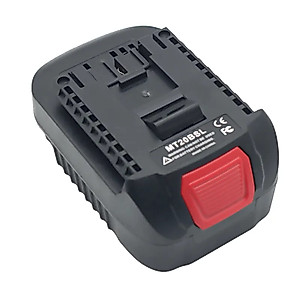 JunYouCaiKJ MT20BSL Battery Converter Adapter for Makita 18V Li-ion Battery BL1830 BL1860 Used to for Bosch 18V Tool