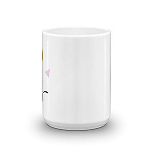 Final Fantasy - Moogle. 15 Oz Ceramic Glossy Gift For Coffee Lovers Quote Mug Gifts For Men & Women. 15 Oz Ceramic Glossy Mugs Gift For Coffee Lover