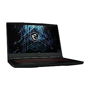 MSI 15.6" FHD 144Hz Gaming Laptop, Intel Core i5-11400H Processor, NVIDIA GeForce RTX 3050, 16GB DDR4 RAM, 256GB PCIe SSD, WiFi, Webcam, Backlit Keyboard, Windows 11 Home, Black