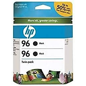 HEWC9348FN HP 96 Print Cartridge, 860 Approx Page Yield,2/PK,Black
