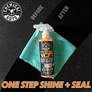 Chemical Guys WAC_808 Hybrid V7 Optical Select High Gloss Spray Sealant & Quick Detailer (Safe for All Finishes Including Ceramic Coatings), 128 fl oz (1 Gallon), Orange Scent