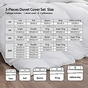 HOBBOY Beige Bedding Sets 3 Pieces Lightweight Duvet Quilt Cover with Zipper Ties 2 Pillow Shams Egon Schiele Self Portrait Duvet Cover Sets Twin