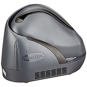 MagTek 22370001 ImageSafe MICR Check Reader, USB/Dual Sided Scan with Cable and Power Adapter, 12V, Black