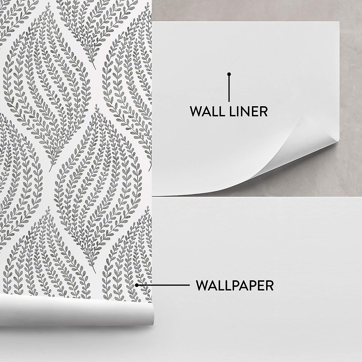 Brewster A200 26-in Unpasted Liner, White