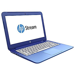 (Discontinued) HP Stream 13.3 Inch Laptop (Intel Celeron, 2 GB, 32 GB SSD, Horizon Blue) Includes Office 365 Personal for One Year