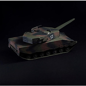 METAL TIME Model Leopard 2, 3D Puzzles for Adults or Teens, DIY Metal Puzzle Model Kit, 3D Metal Model Brain Teaser Puzzle - Great Gift Idea, 57 PCS.