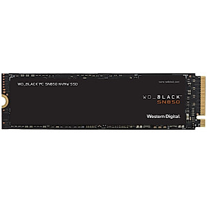 Western Digital WD 500GB WD_Black SN850 NVMe PCIe 4.0 M.2 Internal Gaming SSD Without Heatsink