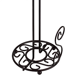 Home Basics PH10655 14 Inch Bronze Color Paper Towel Holder