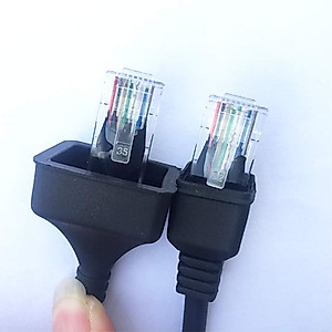 New 8PIN to 8PIN Mic Microphone Cable Cord for Kenwood Radio KMC-30 KMC-32 KMC-35 KMC-36 DTMF